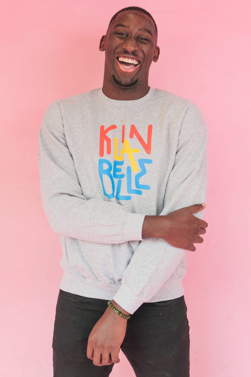 Pull Congolais à imprimé unisexe Kin La Belle | Kin La Belle